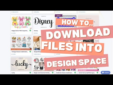 How to Download Files from Creative Fabrica to Use with Cricut Design Space