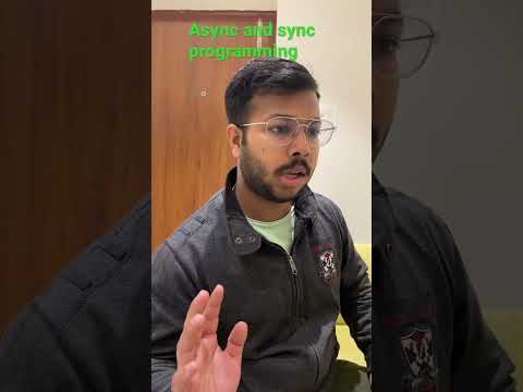 Asynchronous and synchronous programming concept #javascript #js #asynchronous #shorts
