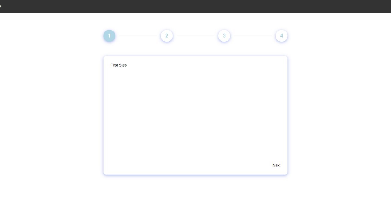 Step Indicator React