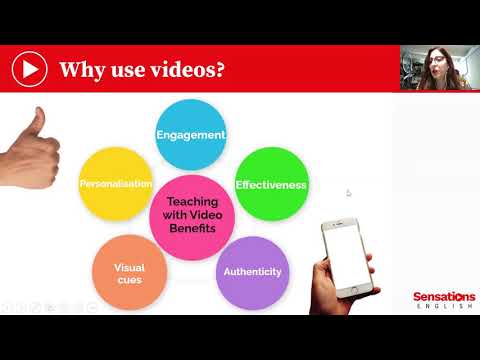 Using video in ELT series: webinar 1 – Best practices for teaching with video synchronously