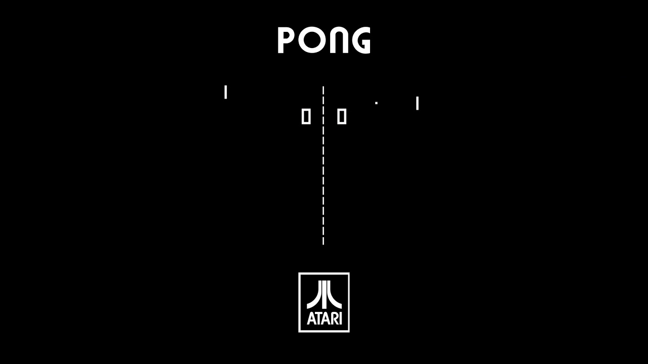 PONG ATARI ARCADE GAME OLD GAMES #shorts