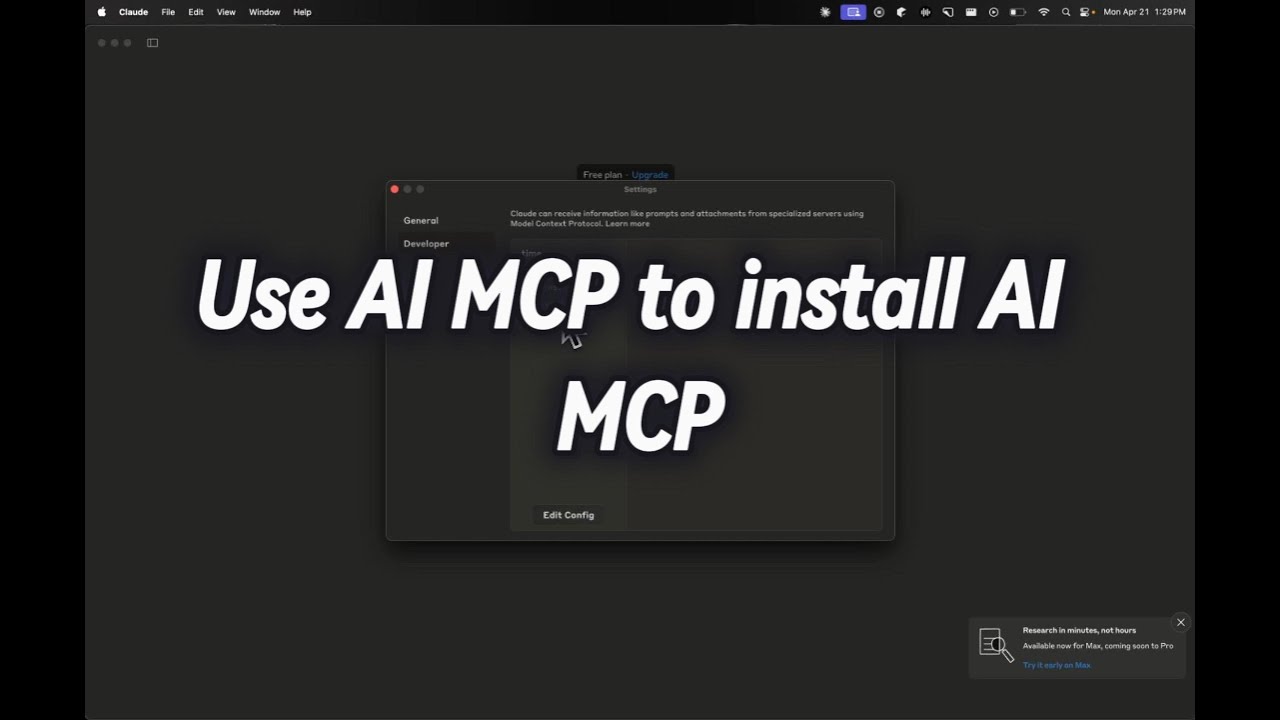 Automate MCP Setup with AI: MCP Installer Guide | Claude AI Tutorial