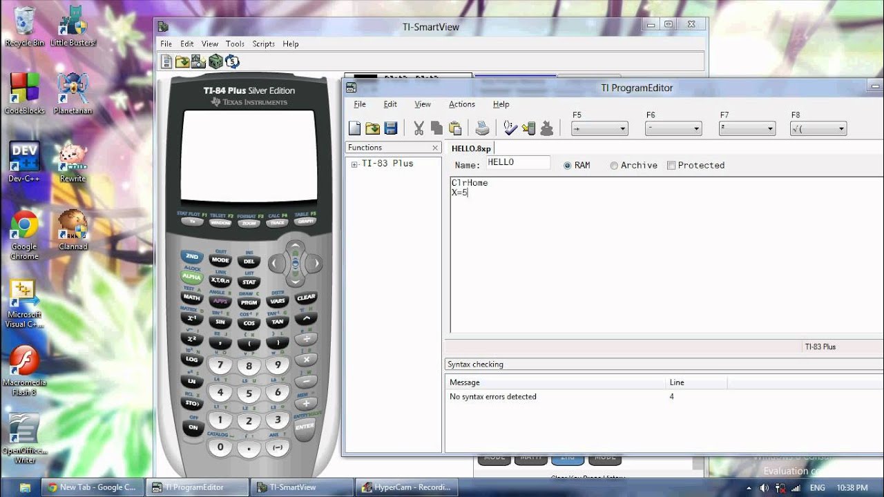 TI-BASIC Tutorial 2 - Variables & User Input