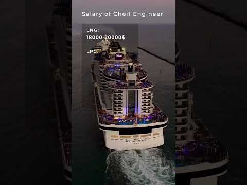 Merchant Navy | Chief Engineer Salary #shorts #merchantnavy #trending #engineering #salary #status