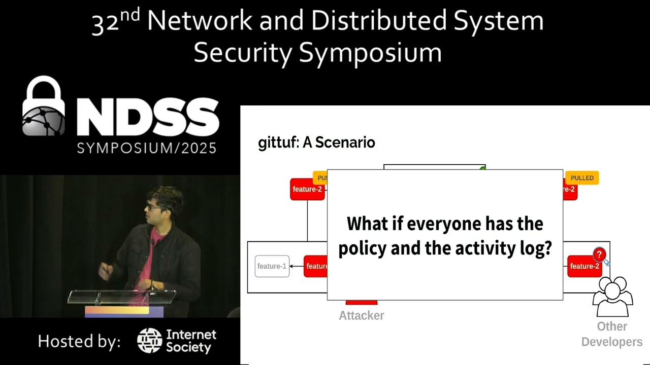 NDSS 2025 - Rethinking Trust in Forge-Based Git Security
