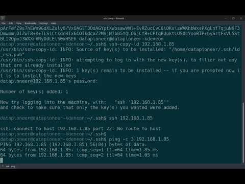 Secure Shell Connection In Linux Using a Public-Private Keypair and SSH-Agent