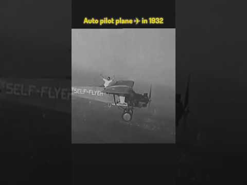 Automatic plane system in 1932 | History |#plane #automation