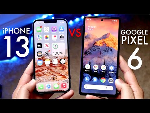 Google Pixel 6 Vs iPhone 13! (Comparison) (Review)