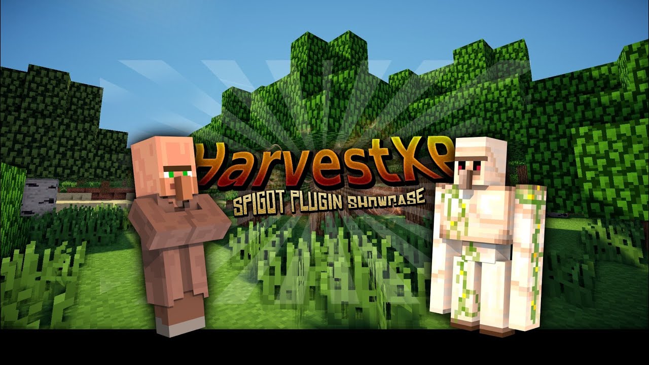 HarvestXP Plugin [Premium] | Harvesting Minecraft Plugin
