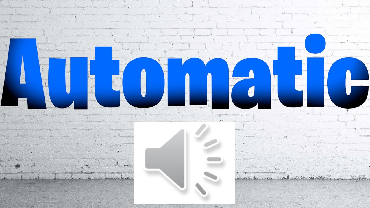 Play PowerPoint Audio Automatically