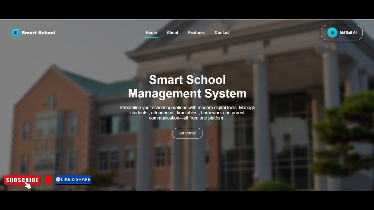 School Management System | Using Python + Flask #python #schoolmanagement #coding