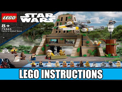 LEGO Instructions | Star Wars | 75365 | Yavin 4 Rebel Base (All Books)