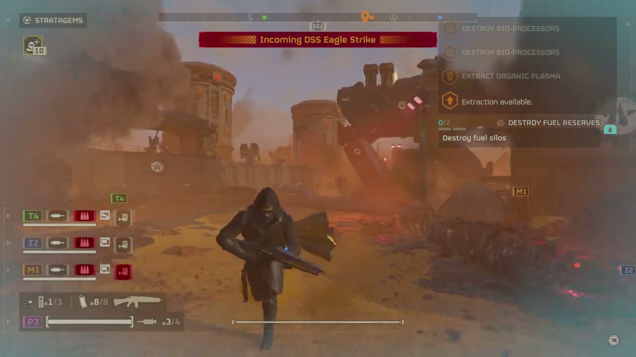 Portable Hell Bomb vs Factory Strider 