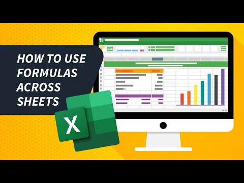 How to Use Formulas Across Sheets | Microsoft Excel