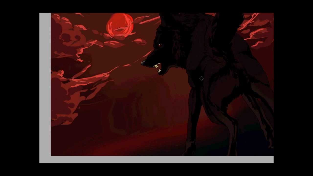 Blood Moon - Wolf Speedpaint