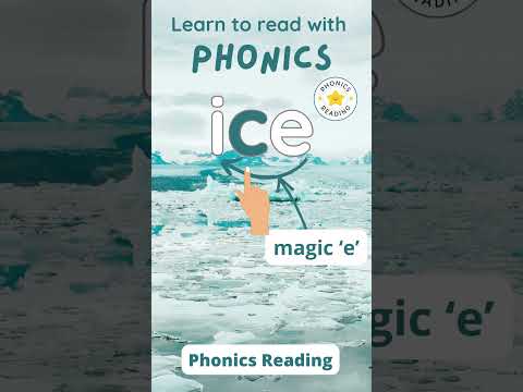 How to Read and Spell 'ice' with Phonics? #phonics #shorts
