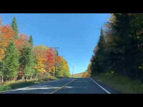 Magical fall colours in Canada - Laurentians