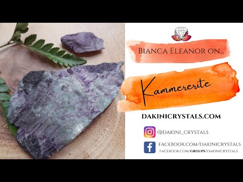 Kammererite Crystal - A Change of Heart