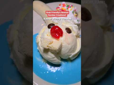Friendly's Newest Sundae Creations! Puppy Sundae & Easter Bunny Sundae #shorts #boston