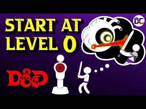 NEW Level 0 Character Creation | Play Your D&D Backstory