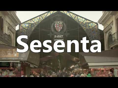 How to pronounce SESENTA in Spanish - Learn how to say SIXTY in Spanish