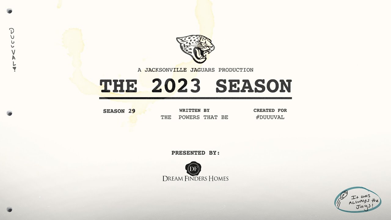 It Was Written | 2023 Schedule Release | Jacksonville Jaguars