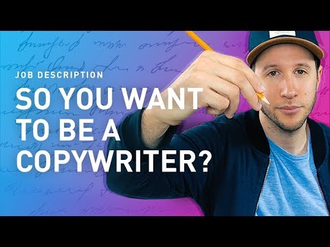 The Copywriter Job Description