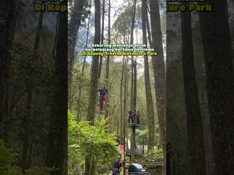 Sekarang waktunya berpetualang seru bareng bestie mu di Kopeng Treetop #kopengtreetop