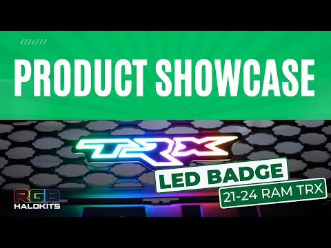 Mopar LED Multicolor Badges All 2005-2023 | Black Ops Auto Works