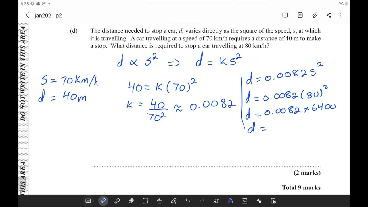 2021 Jan CSEC mathematics paper 2 Solutions (Part 1)