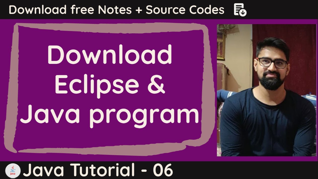 Download Eclipse and Getting started with first Java program in IDE tool