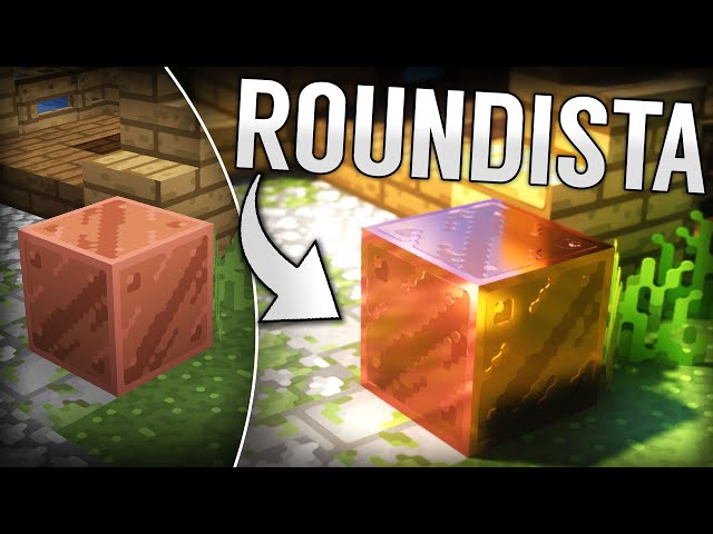 Roundista Texture Pack 1.13+ (PBR) [Java/BedrockRTX] Minecraft Texture Pack