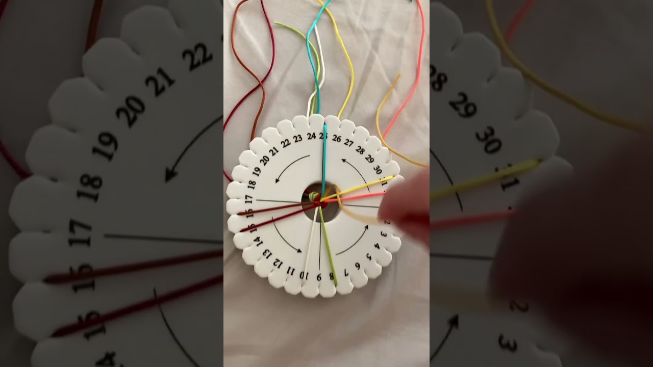 Japanese Kumihimo Tutorial! #kumihimo #string #japan || easiest way