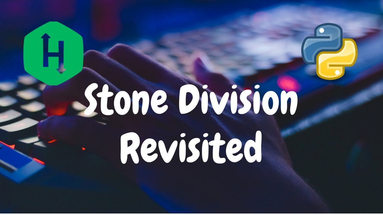 211 - Stone Division, Revisited | Recursion | Hackerrank Solution | Python
