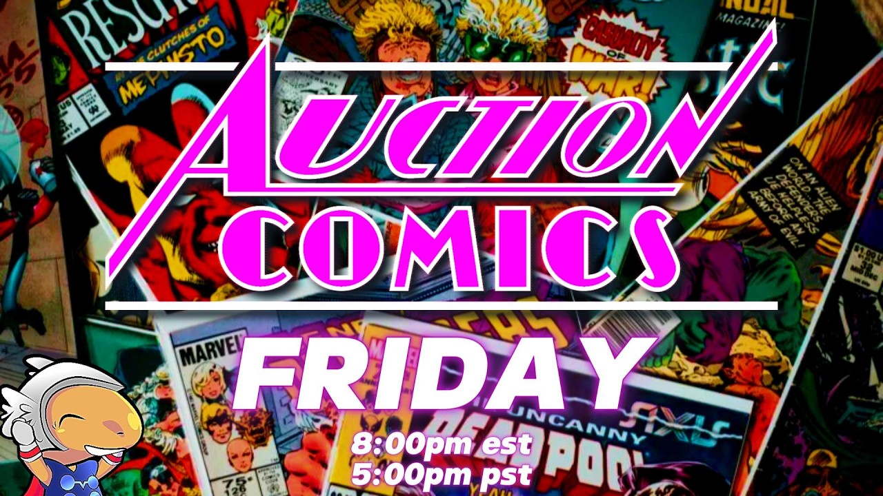 AUCTION COMICS FRIDAY // May 15th, 2026 // Comic Book Auction