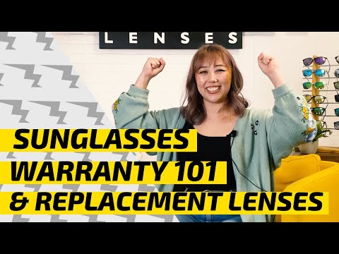 Sunglasses Warranty Limited and Unlimited and Replacement Lenses Options