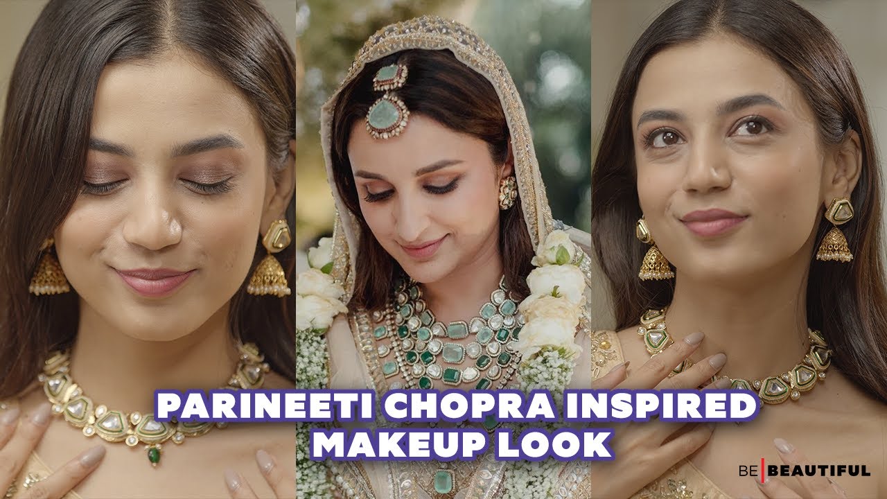 Bollywood Celebrity Inspired Bridal Makeup Look | Minimal Wedding Makeup Tutorial | Be Beautiful