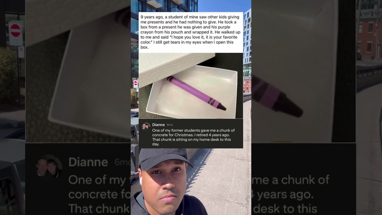A Student Gave His Teacher a Purple Crayon and She Still Has It 9 Years Later #TeacherAppreciation