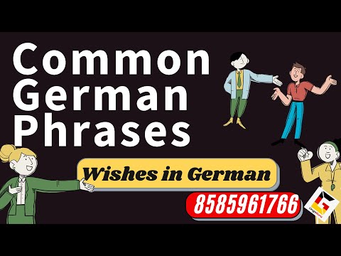 German for BEGINNERS | A1 | WISHES IN GERMAN | Learn German with useful GERMAN PHRASES