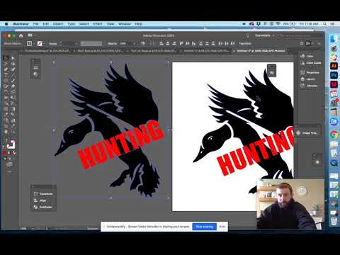 Large Format Printer Sticker Illustrator Tutorial