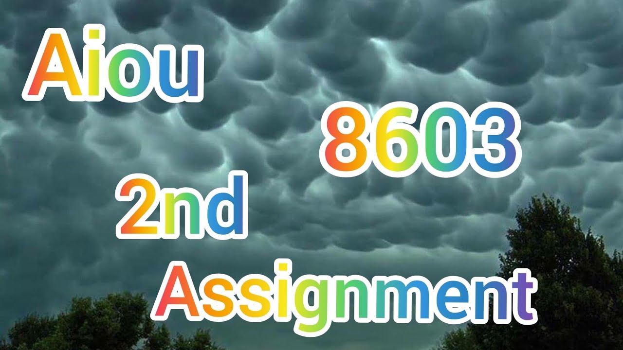 solved assignment of b.ed course code 8603 aiou