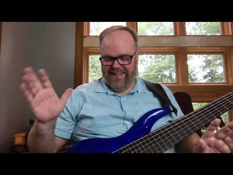 F Bass BN6 Deluxe: 33" Scale, Matching Ramp, Transparent Blue | Reverb