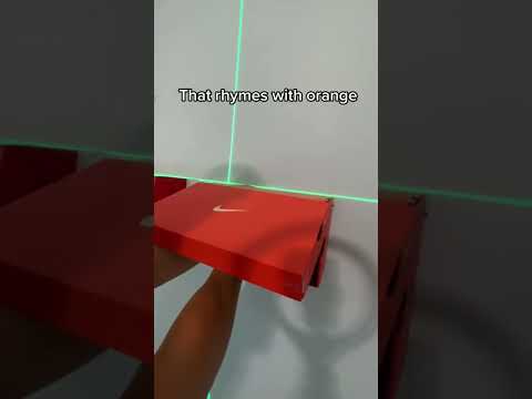 There is no word that rhymes with orange #wordchallenge #laserlevel #cooltools