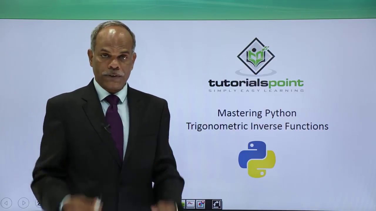 Python - Trigonometric Inverse Functions