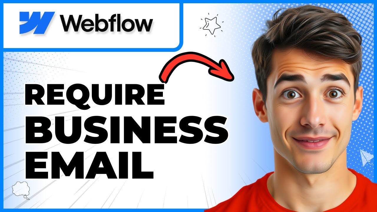How To Require Business Emails For Form Submissions In Webflow (Easiest Way) (2026 Guide)