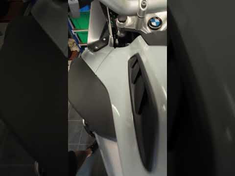 installation INNOVV K7 nearly finished on BMW R1250GS Adventure. #INNOVV #K7 #motorbike #dashcam