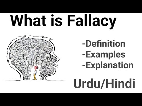 What is Fallacy? Explain with examples in Urdu/Hindi