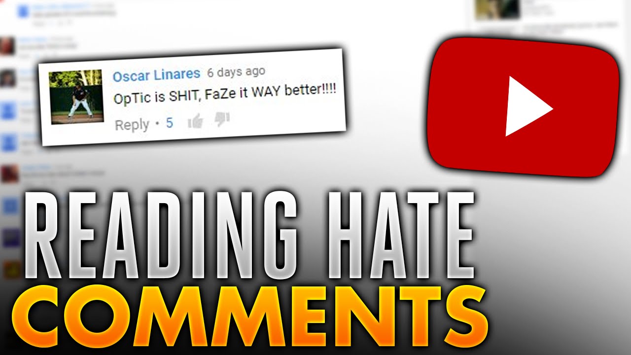 READING HATE COMMENTS | OpTicBigTymeR