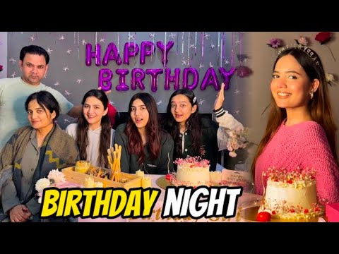 fatima faisal new vlog|My Special Birthday Celebration |Full Room Decor|#sistrology#fatimafaisal