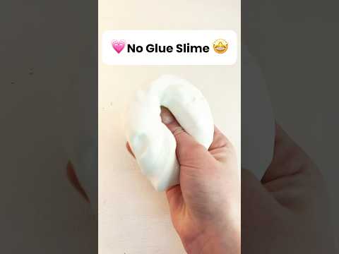 Easy no glue slime recipe! ????????✨#moon dough#diy#try#craft#fun#fyp#fidget ????????????